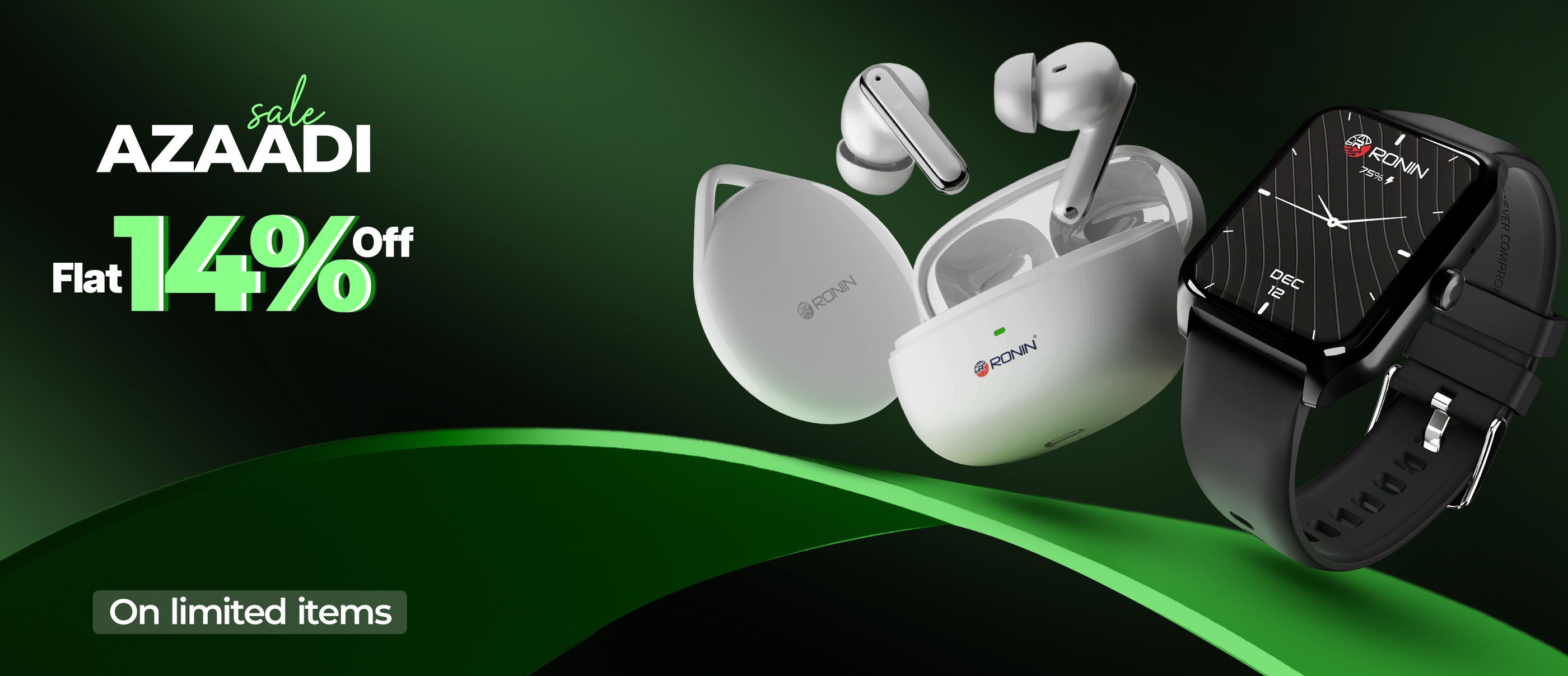 Ronin Lifestyle Gadgets No.1 Mobile Accessories Brand in Pakistan